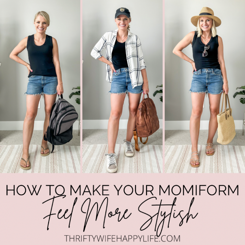 How to Make Your Momiform Feel More Stylish: 2 Outfits From 1 Base ...