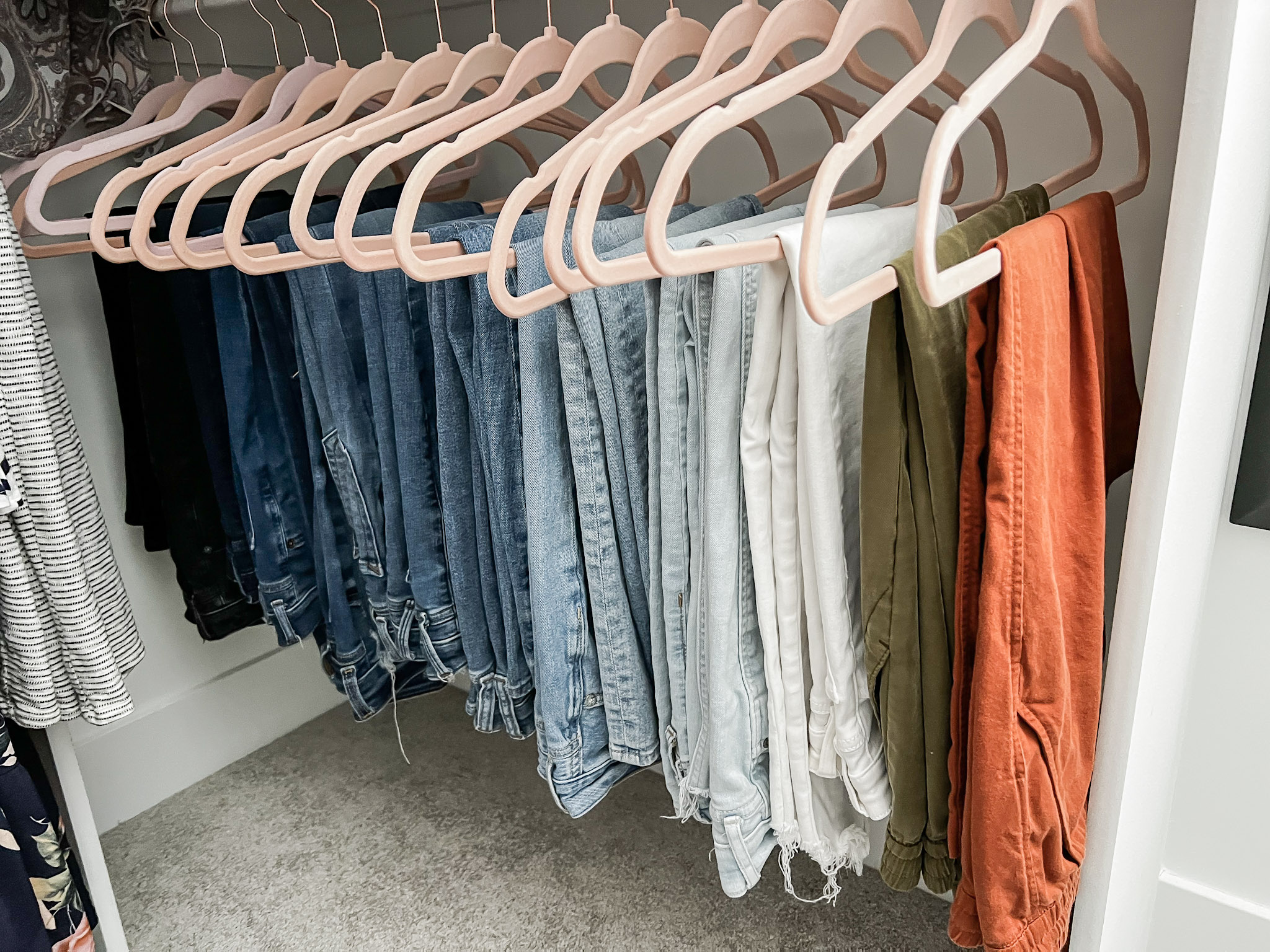 My New Closet Tour: How I Organize My Closet - Thrifty Wife Happy Life