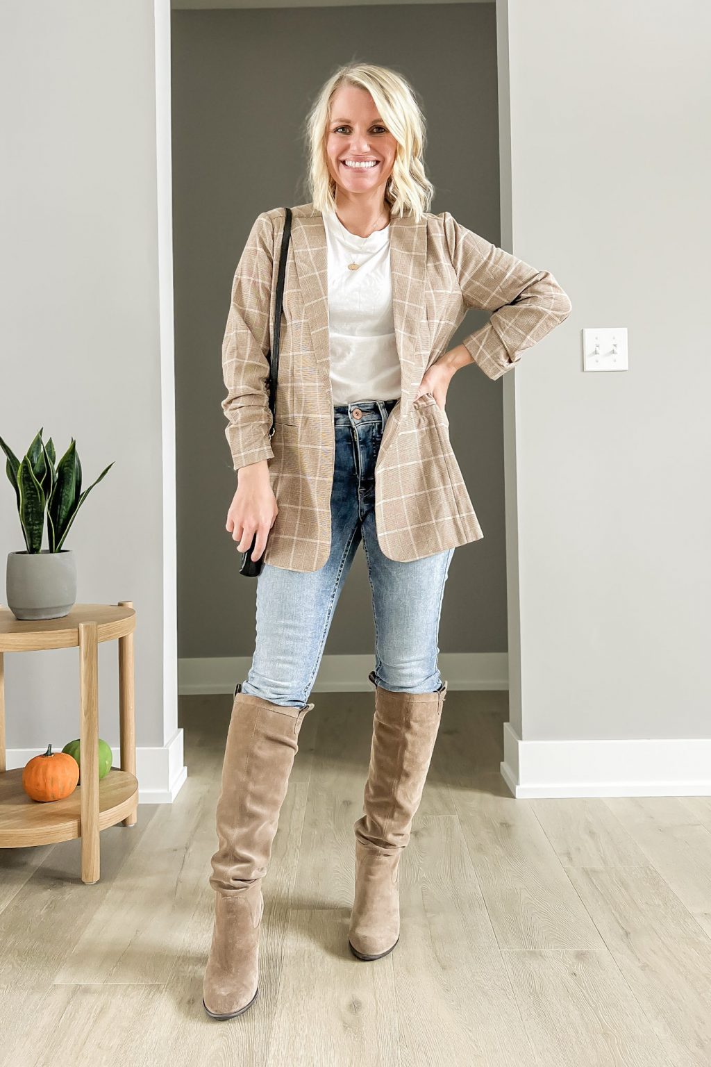 How to Wear Tall Boots This Fall - Thrifty Wife Happy Life