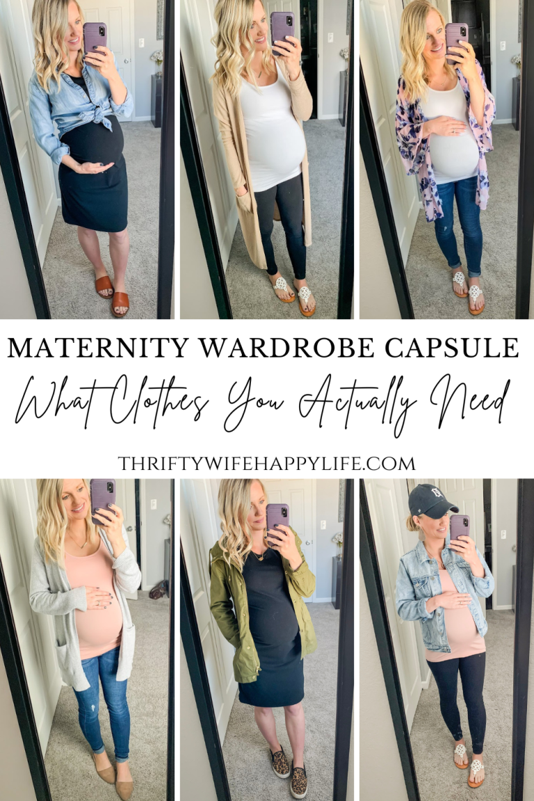 How to Build a Maternity Wardrobe on a Budget- What You Actually Need ...