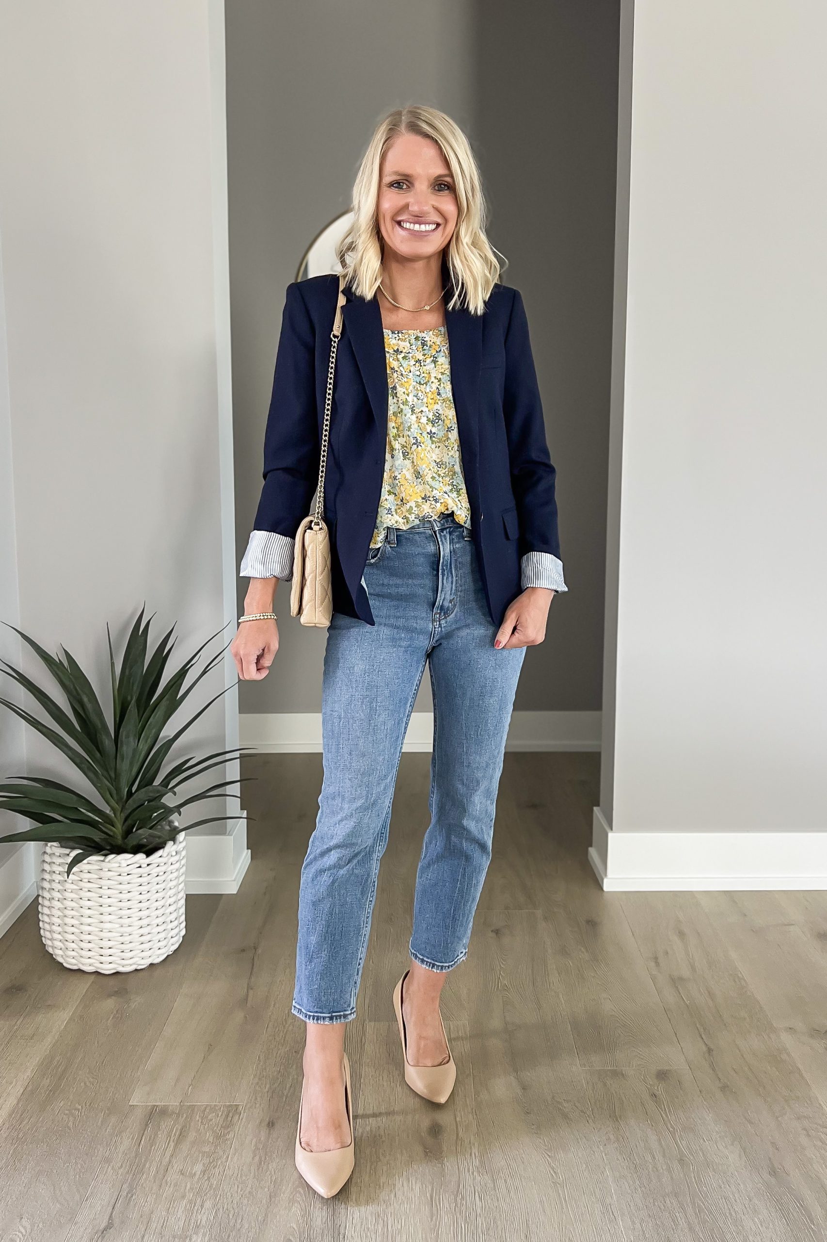 How to Style a Statement Blouse - Thrifty Wife Happy Life