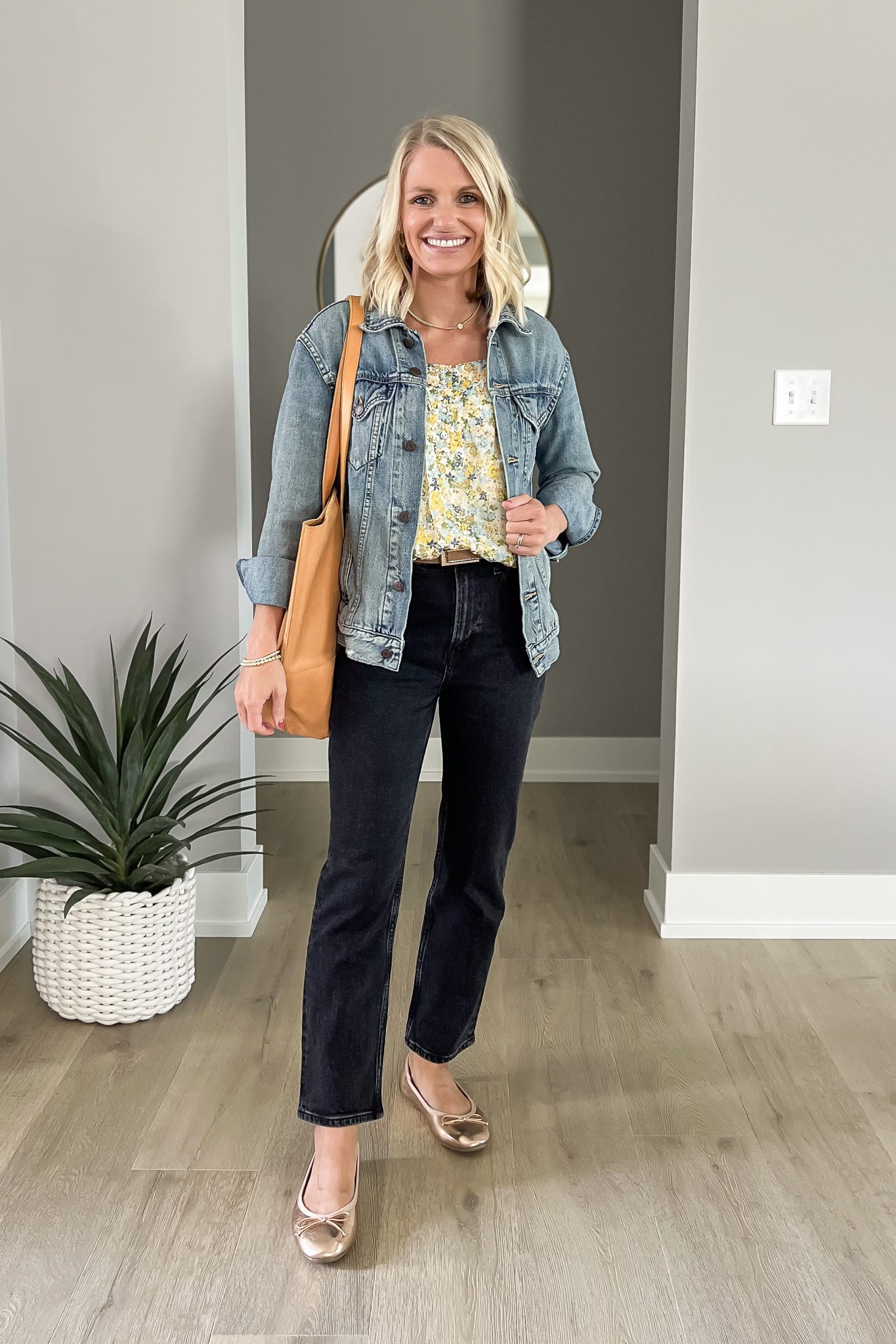 How to Style a Statement Blouse - Thrifty Wife Happy Life