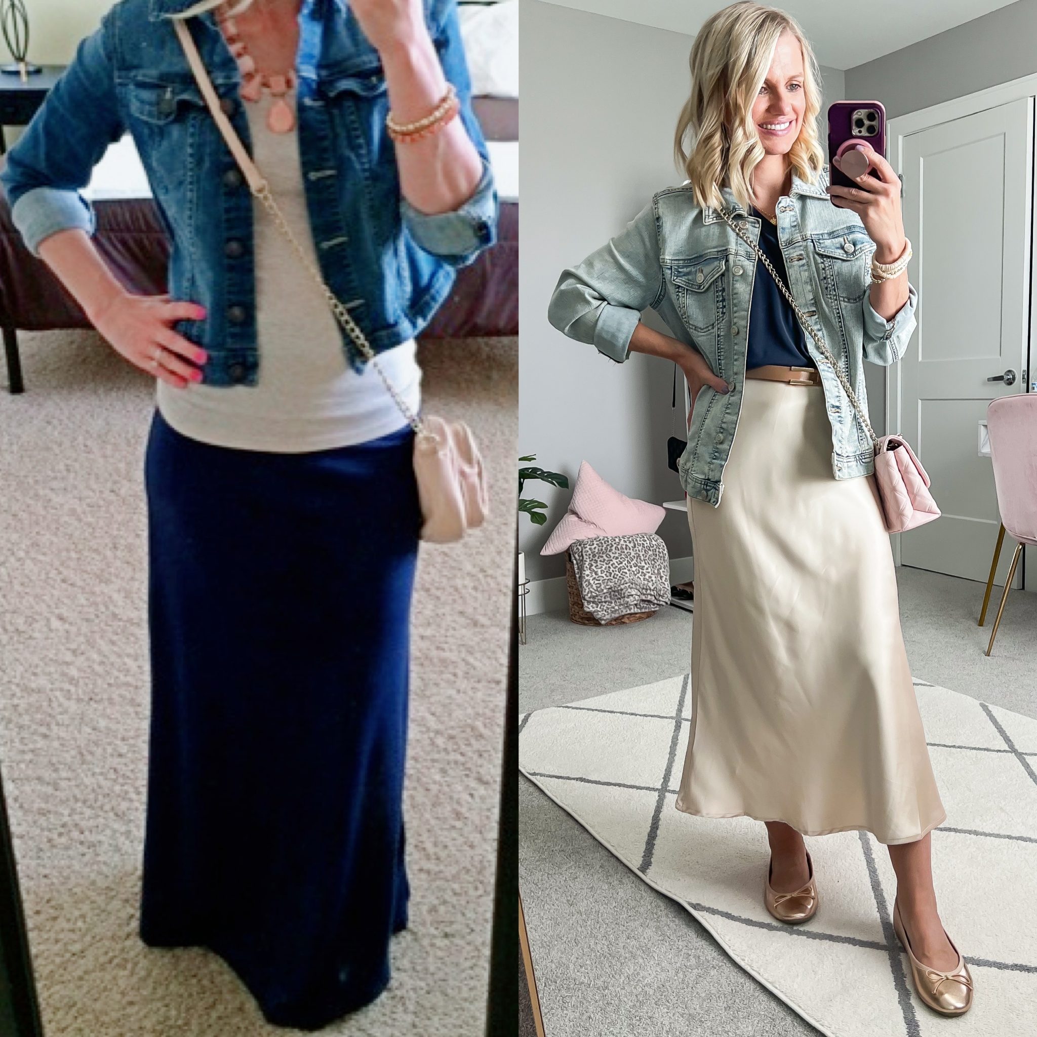 What I Wore Then vs. What I Wore Now - Thrifty Wife Happy Life