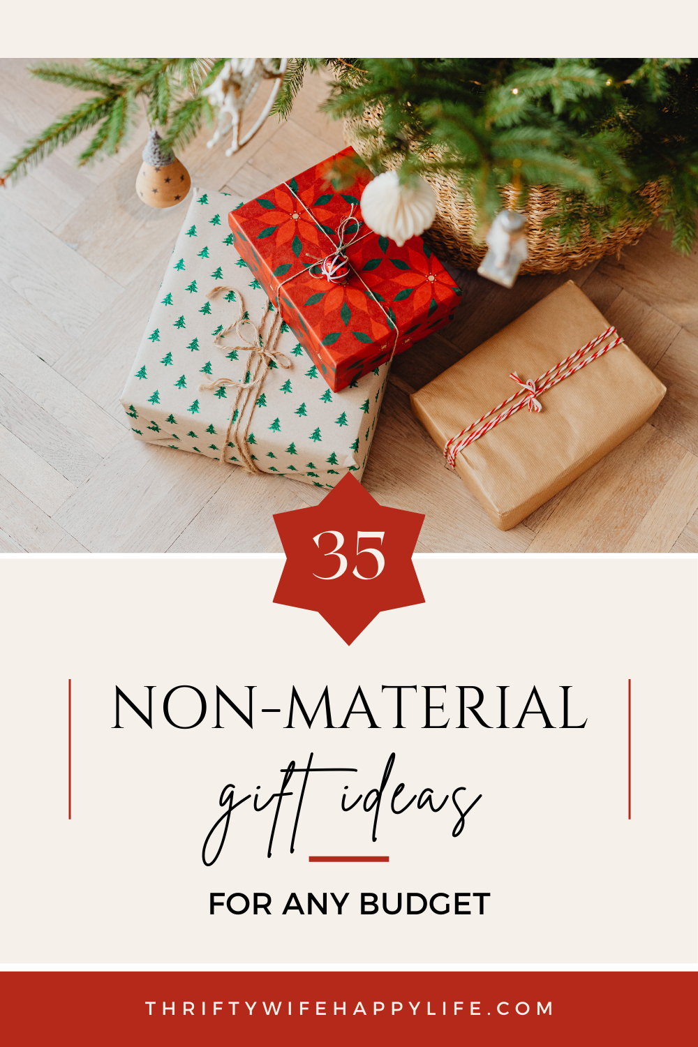 35 Non-Material Holiday Gift Ideas for Any Budget - Thrifty Wife Happy Life