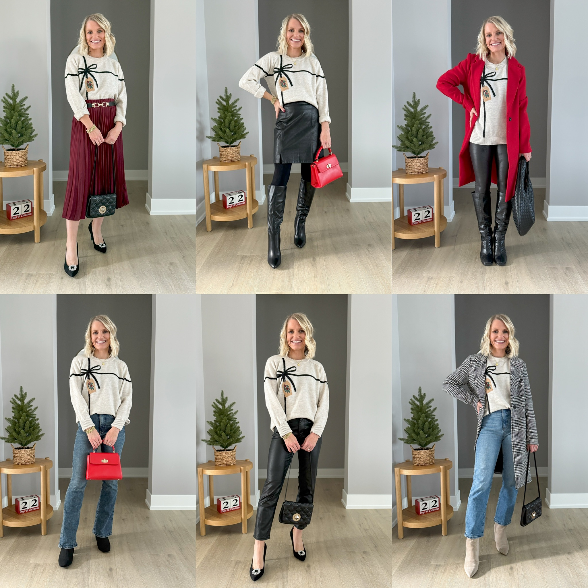 How to Wear a Holiday Sweater - Thrifty Wife Happy Life