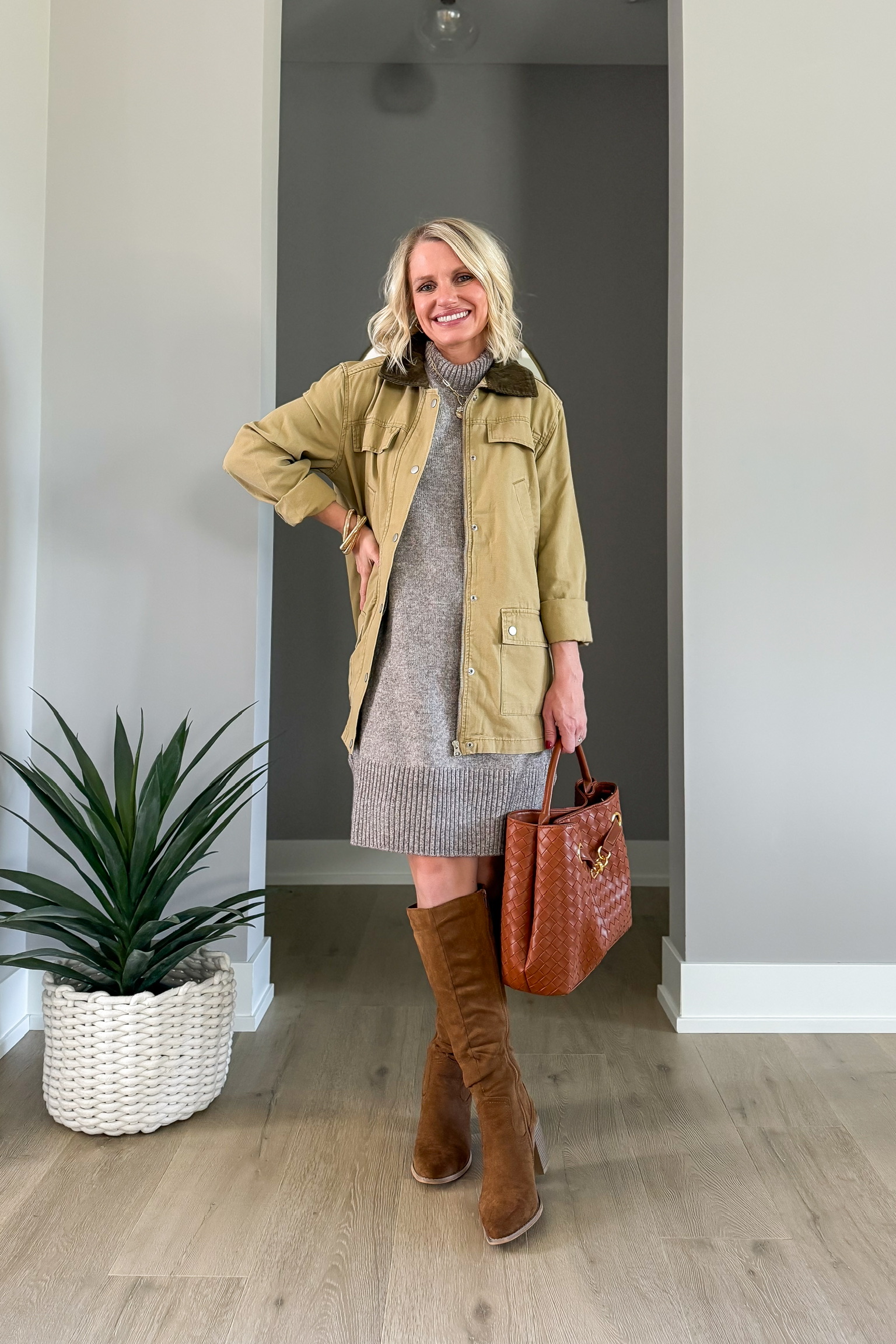 Trends to Try: How to Wear a Barn Jacket for Fall - Thrifty Wife Happy Life