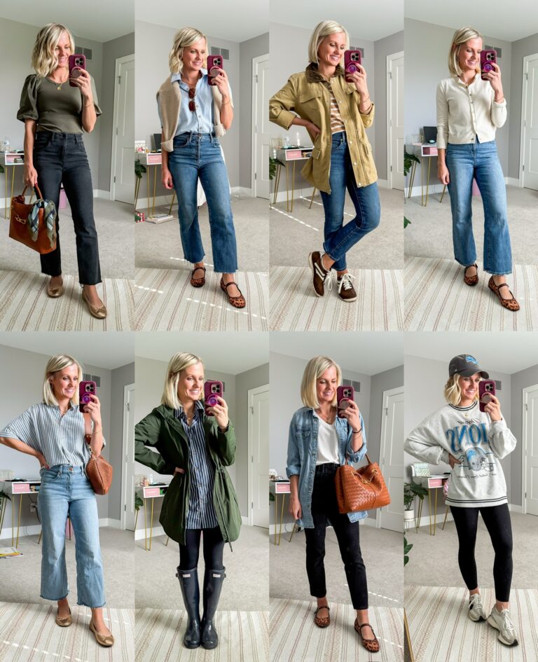 What I Wore: Cute Fall Mom Outfits - Thrifty Wife Happy Life