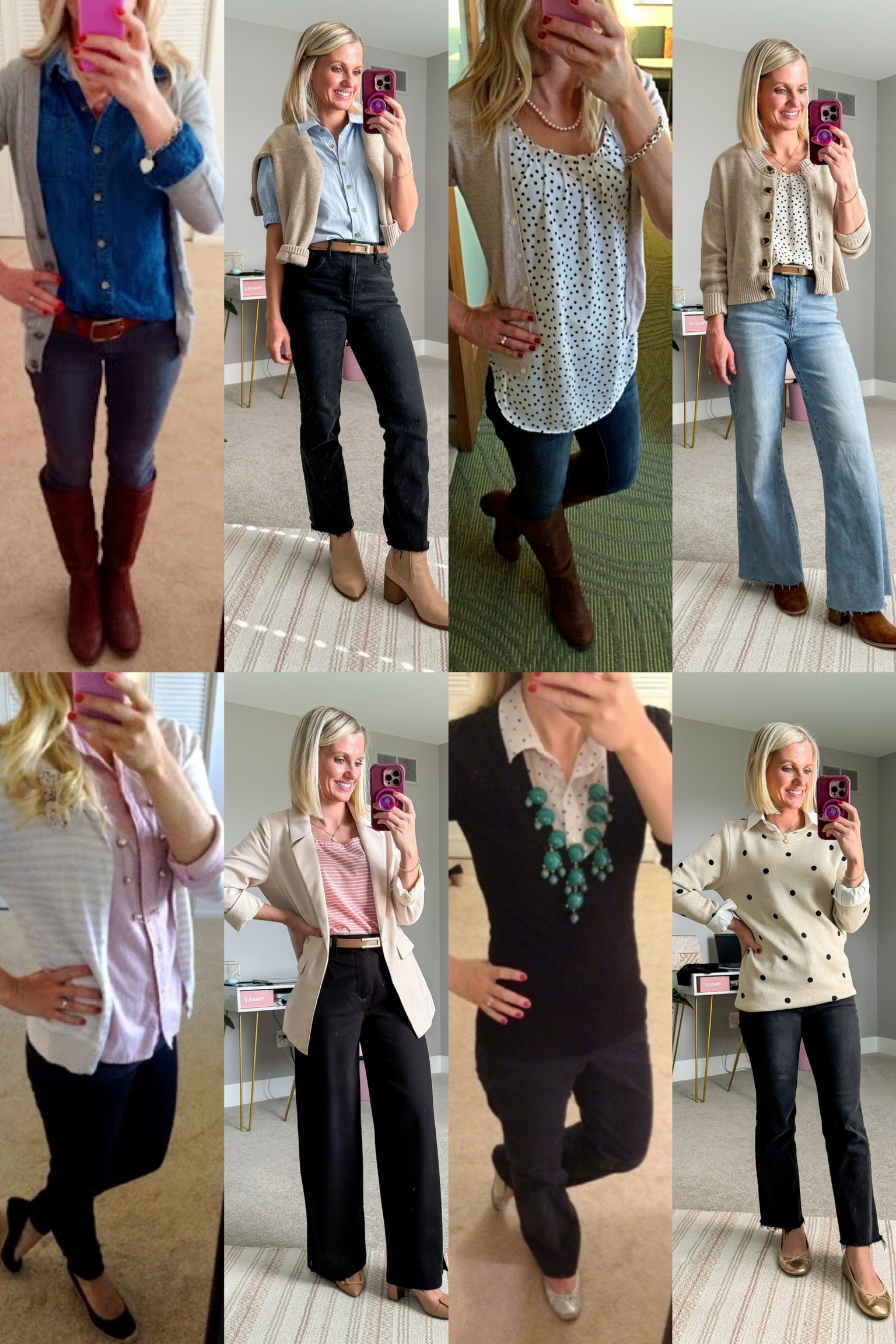 What I Wore Then vs. What I Wore Now - Thrifty Wife Happy Life